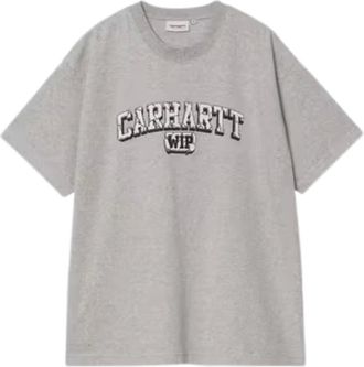 Carhartt Work in Progress Homme, Tops, Gris, Taille: M S/S Heavy Duty T-Shirt