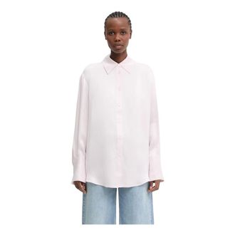 Anine Bing Bridget Shirt - Femme - Blouses et Chemises - Rose - Taille: 36 FR