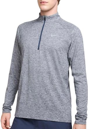 Nike Nike Herren Df Stride Hz Midlayer Sweatshirt, Thunder Blue/Htr/Reflective SI, L