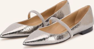 Prosperine Prosperine Mary-Jane-Ballerinas Mit Schmucksteinen silber