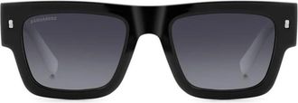 Dsquared2 unisex, Accessoires, Noir, Taille: 52 MM Icon 0021/S Lunettes de soleil