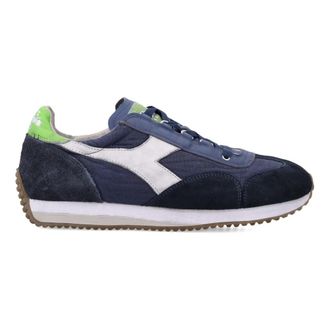 Diadora Vintage Low-Top Sneakers Blau - - Shoes - Herren - Blau - 44 EU