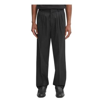 Kenzo Weben Plissierte Anzughose - - Trousers - Herren - Schwarzk - W38