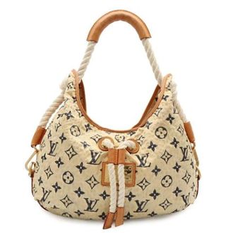 Louis Vuitton Pre-owned Nylon Schultertasche - - Pre-owned - Damen - Beige - ONE SIZE