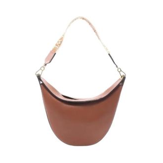 Loewe Pre-owned Luna Leder Schultertasche - - Pre-owned - Damen - Braun - ONE SIZE