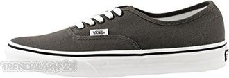 Vans Unisex Erwachsene Authentic Sneaker, Pewter/Black, 36.5 EU