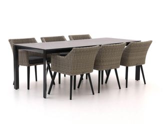 Manifesto Furniture Manifesto Matese/Sestino 220 cm Gartenm&ouml;bel-Set 7-Teilig