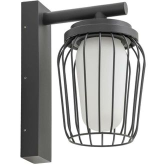 Lucande Applique Exterieur &agrave; intensit&eacute; variable Chandan en aluminium