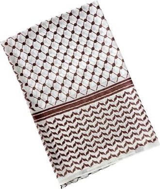 Generic Écharpe | 70,87 x 27,56 pouces Soft Hijab Bandana | Bandana Head Neck Scarf, Arab Wrap for Women and Girls, Blackwhite., riferimento alla descrizione