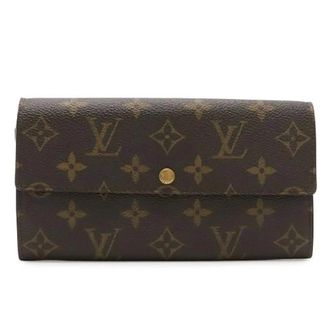 Louis Vuitton Portefeuille long Pre-owned Monogram - Femme - Pre-owned - Brun - Taille: ONE Size