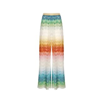 Missoni Femme, Pantalons, Multicolore, Taille: 38 FR Cover-up Pantalons