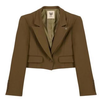Aniye By Kurzer- einreihiger Blazer - - Jackets - Damen - Braun - S