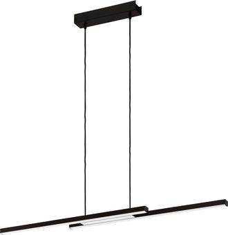 Eglo connect.z Smart-Home LED Pendelleuchte Fraioli-Z, ZigBee, App und Sprachsteuerung Alexa, Lichtfarbe einstellbar (warmwei&szlig;-kaltwei&szlig;), RGB, dimmbar, Alu