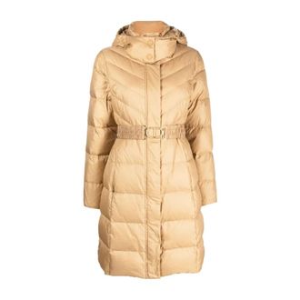 Twinset Jacke mit Ovaler Schnalle T Art. 232Tp2361 - - Coats - Damen - Braun - L