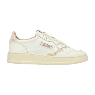 Autry Medalist Low Lea Macrame - - Shoes - Damen - Wei&szlig; - 40 EU