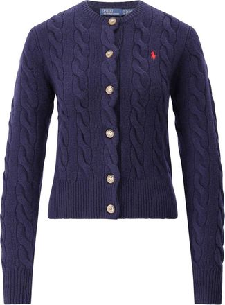 Polo Ralph Lauren Strickjacke aus Zopfstrick