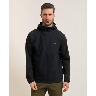 BOSS Blouson homme avec capuche et logo