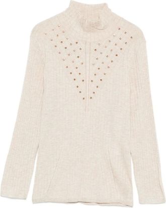 Twinset Damen, Strickwaren, Beige, XSGröße