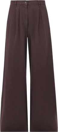 Max Mara Damen, Hosen, Braun, 2XLGr&ouml;&szlig;e