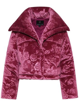 Unreal Fur doudoune Le Chanson - Rose