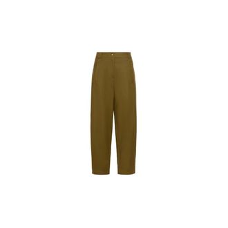Max Mara Straight Hosen - - Trousers - Damen - Gr&uuml;n - M