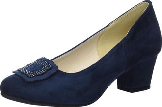 Andrea Conti Damen Pumps, d.blau, 36 EU