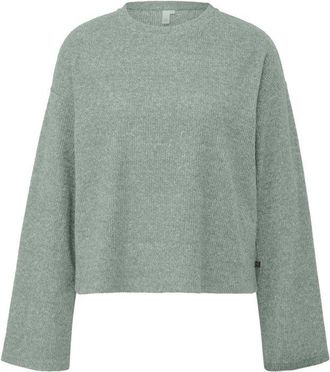 QS by s.Oliver Langarmshirt mit Rundhalsausschnitt