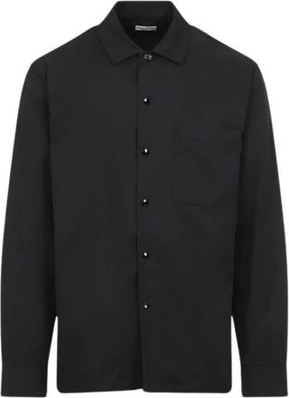Dries Van Noten Homme, Chemises, Noir, Taille: S Chemise Cornish