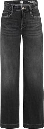 Brax Style.Maine Magic Denim Wide Leg Jeans, 09 Gris usé, 31W / 30L Femmes