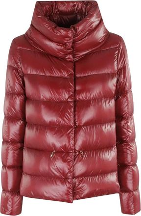 Herno Femme, Vestes, Rouge, Taille: 36 FR Monogram Down Jacket