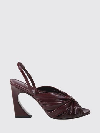 Fendi Sandales Arco en nappa drap&eacute;e