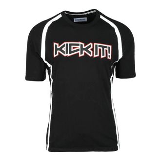 Dirk Bikkembergs Homme, Tops, Noir, Taille: XL Tshirt