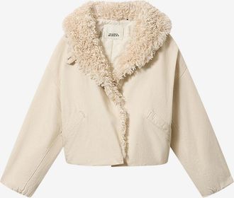 Isabel Marant Veste Charone - Femme - &Eacute;cru - Taille 34 - Isabel Marant
