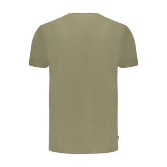 Timberland Logo-Print Cotton T-Shirt - Green