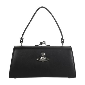 Vivienne Westwood Femme, Sacs, Noir, Taille: ONE Size Doll XL Frame Purse