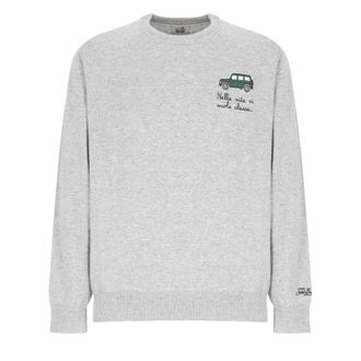 Saint Barth Herren, Strickwaren, Grau, MGr&ouml;&szlig;e