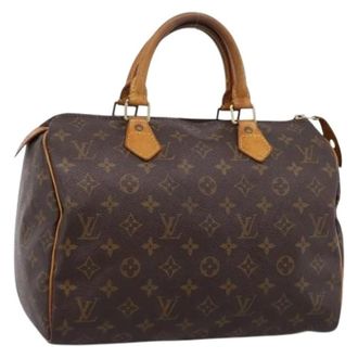 Louis Vuitton Sac &agrave; main Speedy 30 Pre-owned - Femme - Pre-owned - Brun - Taille: ONE Size