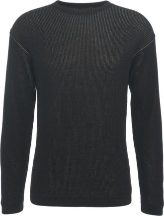 Transit Par-Such Homme, Pulls, Noir, Taille: XL Pull Classique Col Rond Nero