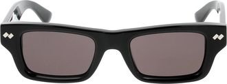 Bottega Veneta Rechteckige Sonnenbrille - - Accessories - unisex - Schwarzk - ONE SIZE
