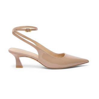 Stuart Weitzman Vinnie 50 Strap Pump - - Shoes - Damen - Beige - 40 EU