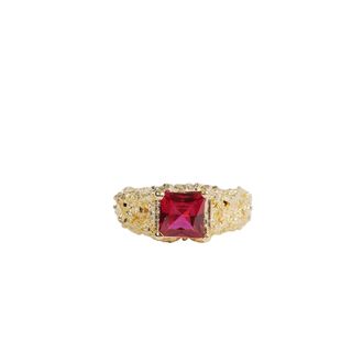 Veneda Carter Ruby Signet Ring