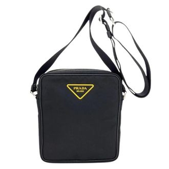 Prada Sac Bandouli&egrave;re Pochette Vintage Pre-owned - Femme - Pre-owned - Noir - Taille: ONE Size