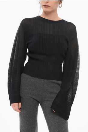 Stella McCartney Ribbed Viscose Blend Sweater size Xs