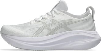 Asics Gel-Nimbus 27 Laufschuh f&uuml;r Herren, Wei&szlig;/Gletschergrau, 48 EU