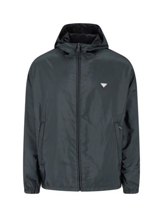 Prada Wendbare Jacke Aus Re-Nylon