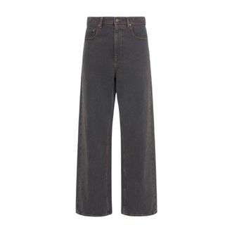 Golden Goose Jeans Denim Large Coupe - Homme - Jeans - Noir - Taille: W33