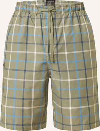 Schiesser Schlafshorts Mix+Relax gruen