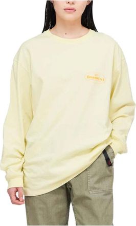 Gramicci Femme, Tops, Jaune, Taille: 40 FR L/S Tee Climbing Equipment // Lemon