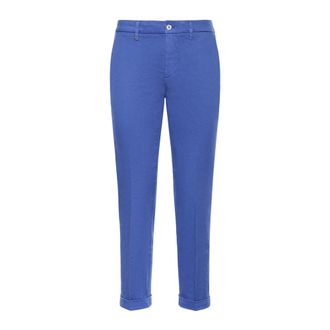 Fay Slim Fit Hose - - Trousers - Damen - Blau - W27