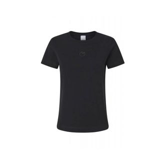Pinko Bussolotto T-shirt - - Tops - Damen - Schwarzk - S